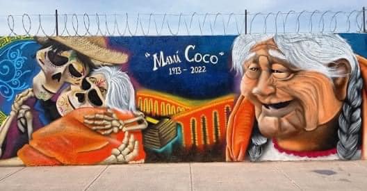 HOMENAJE A “MAMÁ COCO” CON MURAL
