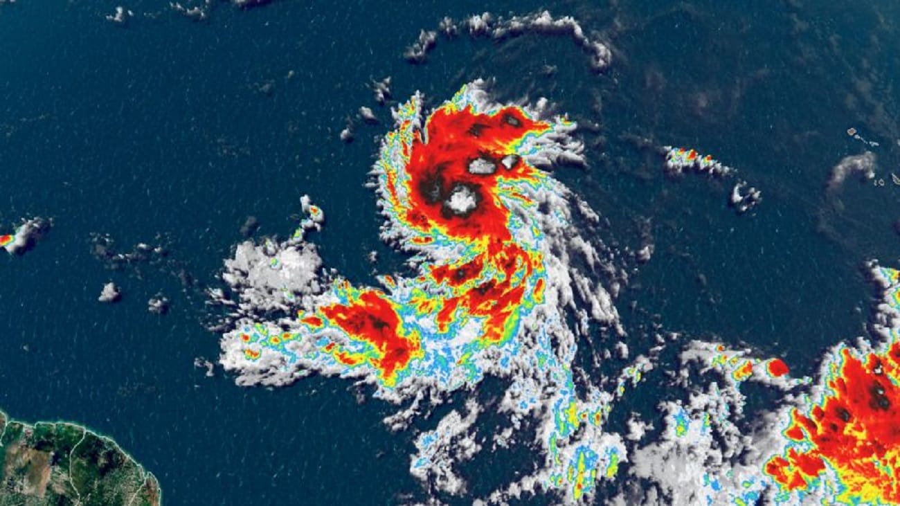 TORMENTA TROPICAL 'LEE' EN EL ATLÁNTICO