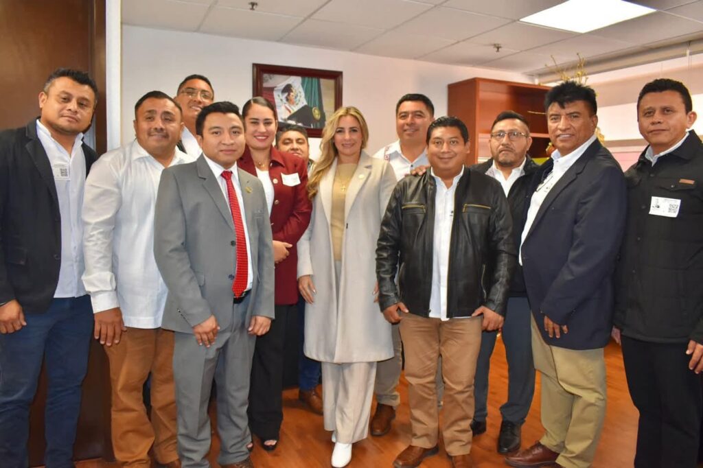 Alcaldes de Yucatán se reúnen con la Diputada Jessica Saiden en la CDMX